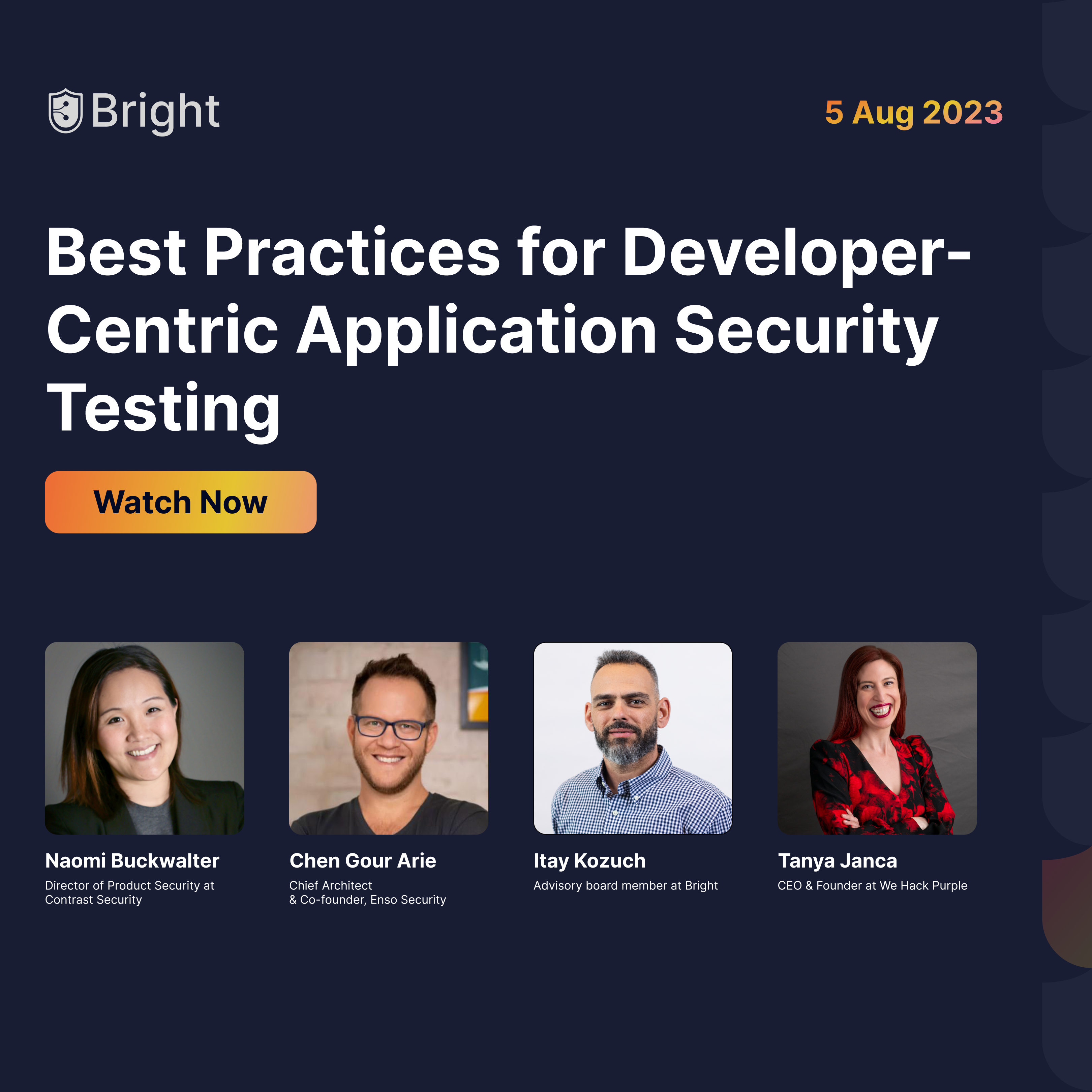 Best Practices For Developer Centric Application Security Testing